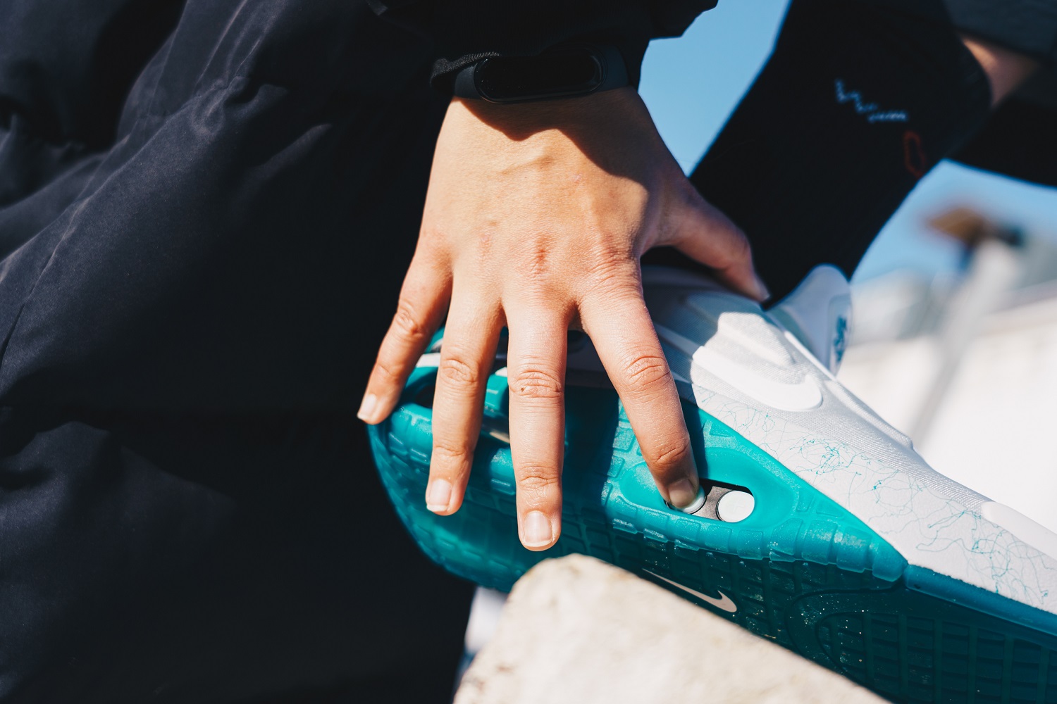 A sneaker or a computer? These are the futuristic Nike Adapt Auto Max ...