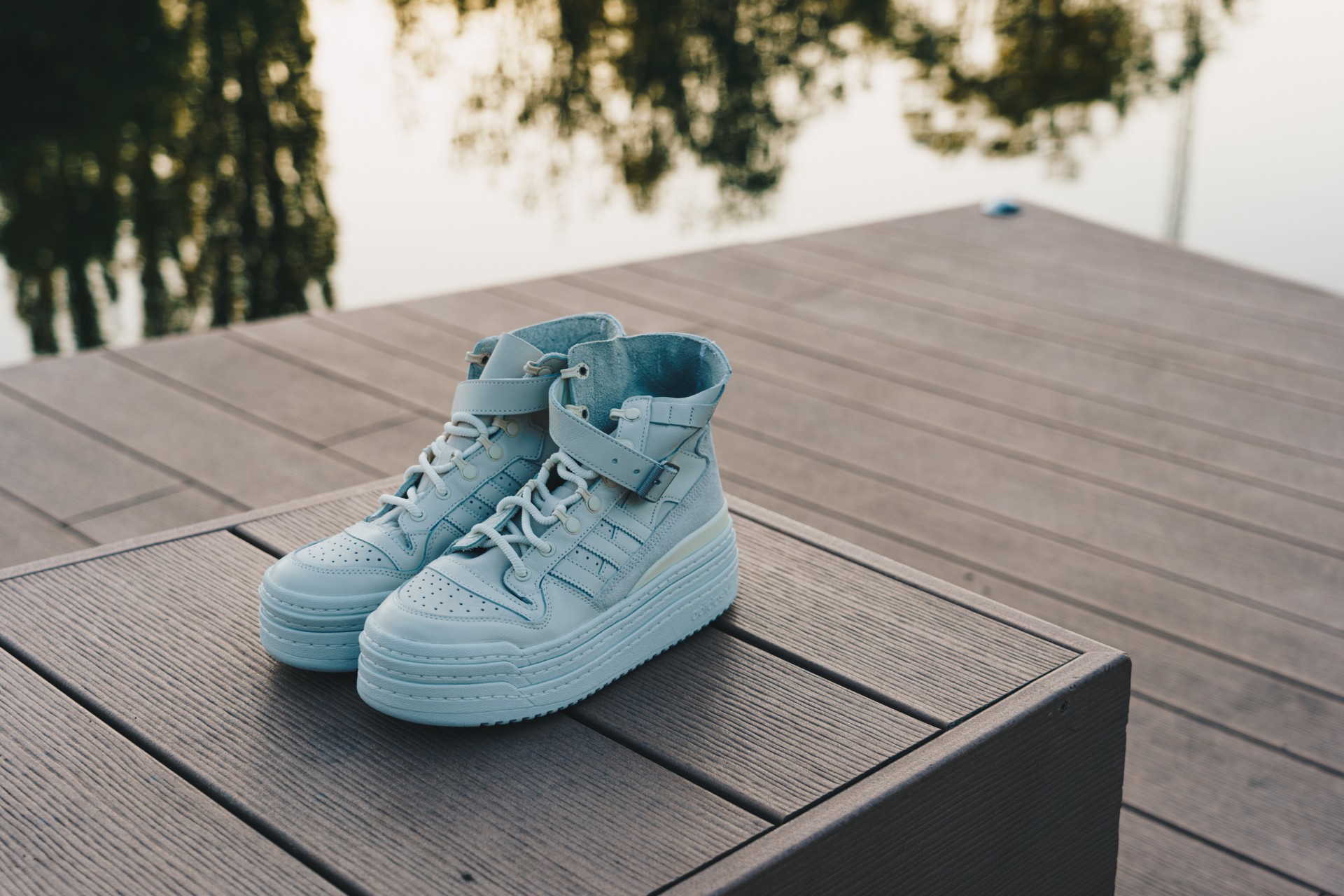 Two triple platforms from adidas, the Triple Platforum double release ...